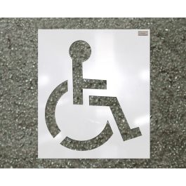 Handicapped Stencil