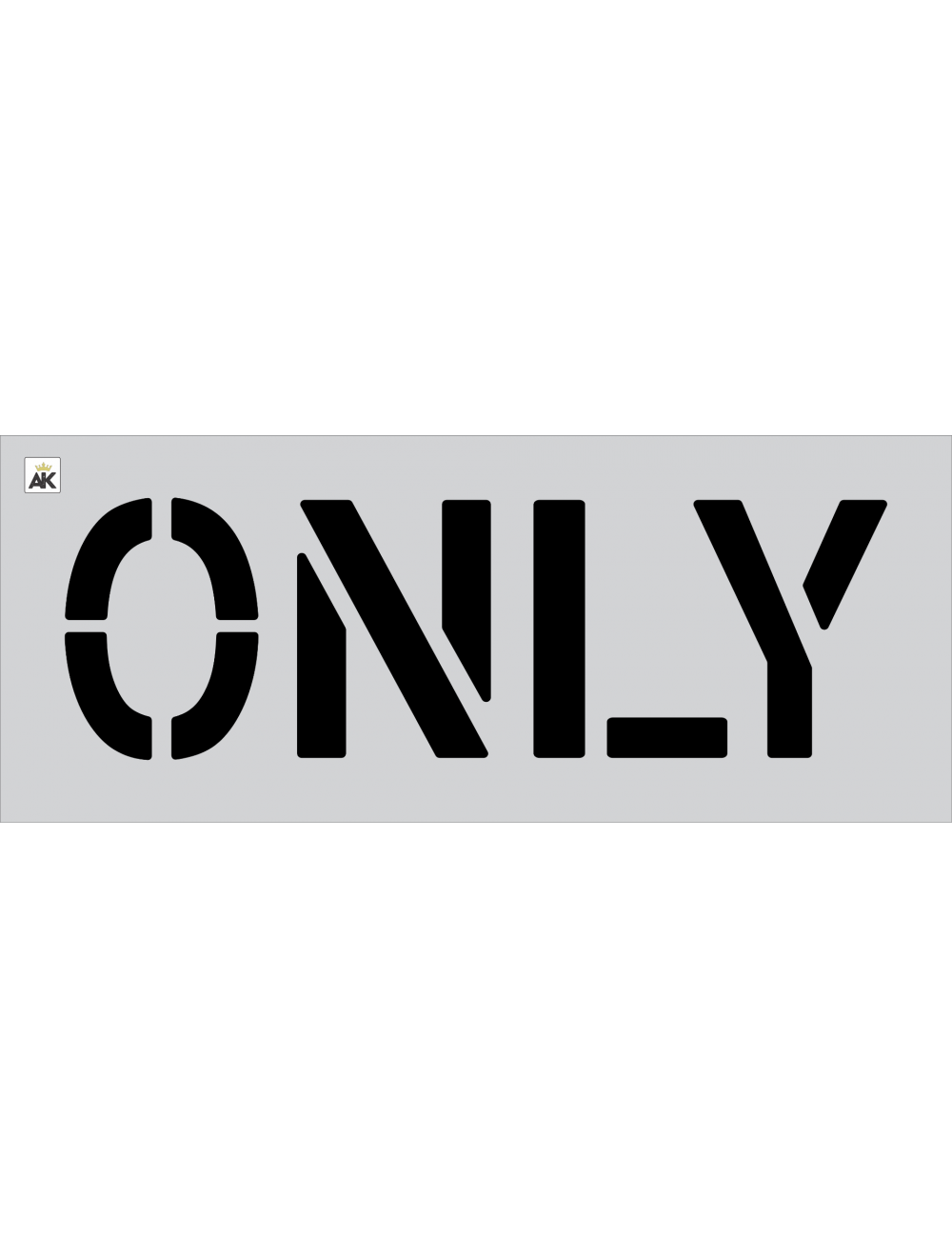 12-inch ONLY Stencil